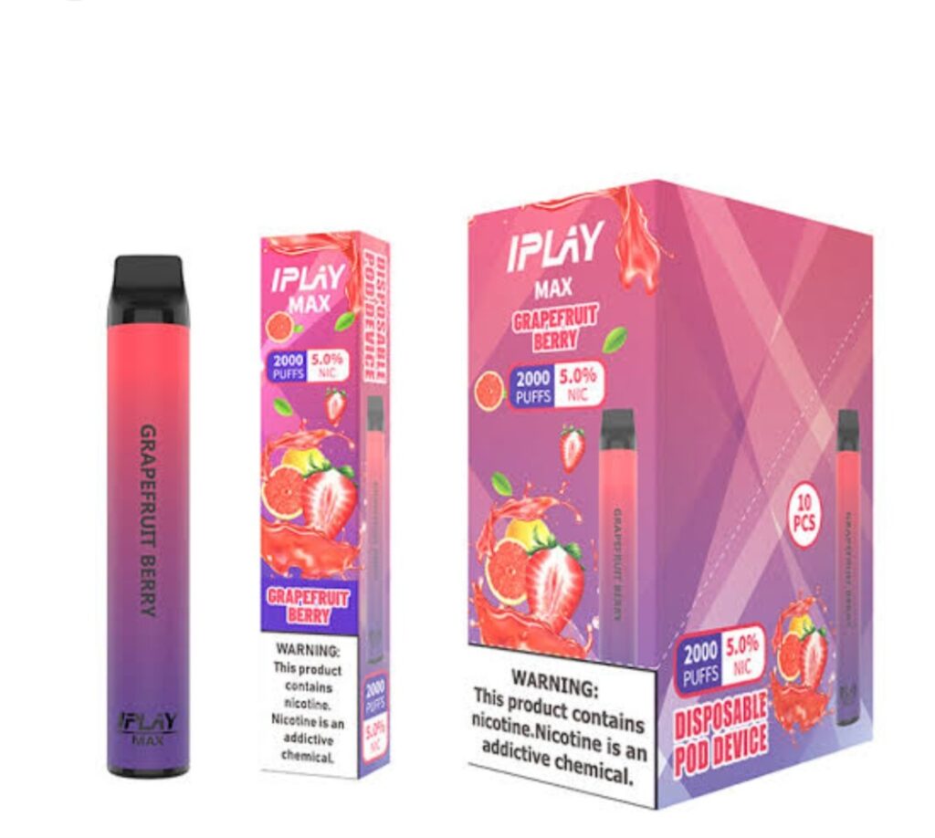 IPLAY MAX 2500 PUFFS - Vaper Store México