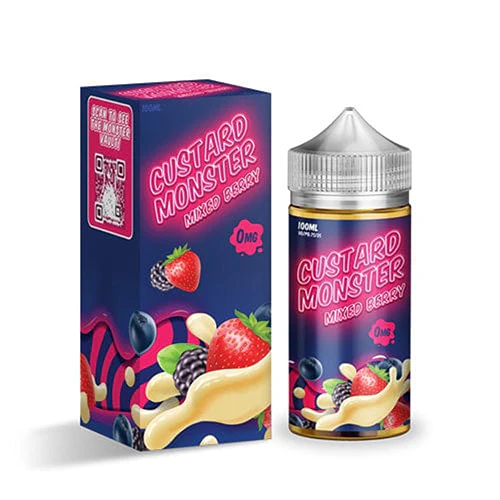 JAM MONSTER CUSTARD SALT 30ML 25-48MG - Vaper Store México
