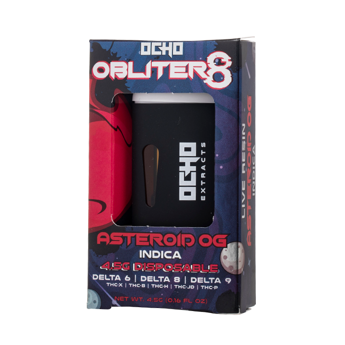 OCHO EXTRACTS OBLITER8 LIVE RESIN 4.5GR DISP - Vaper Store México